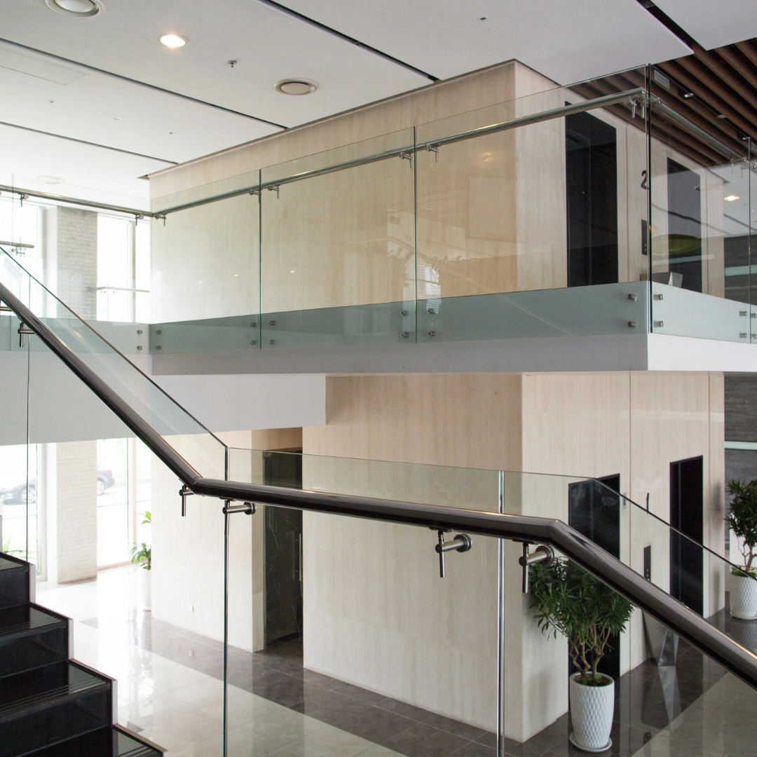 Glass Handrails - GVM Steel Structures LLC